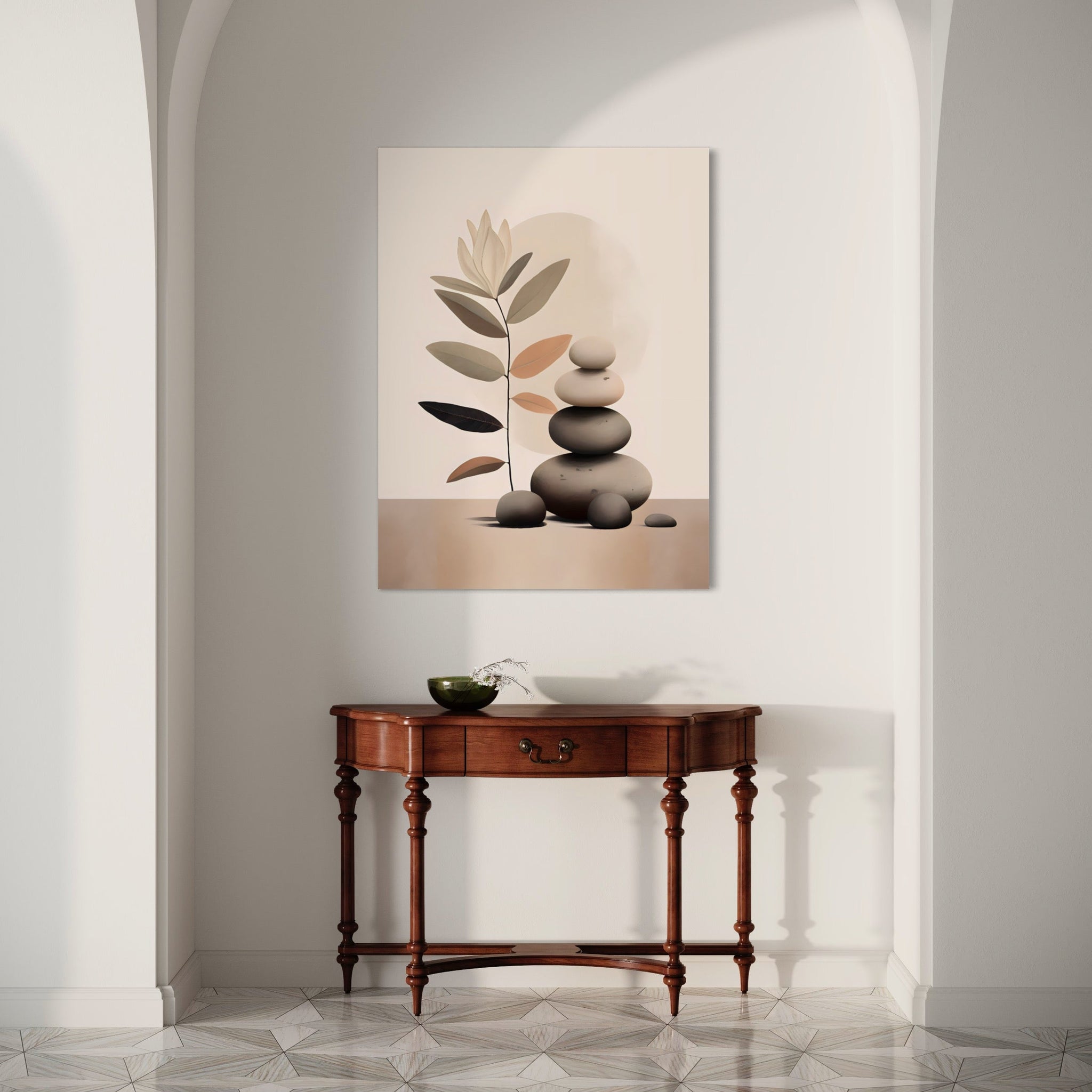 Tableau Zen Équilibre - Simplicité et Feng Shui - Décoration Murale | Fabulartz.fr