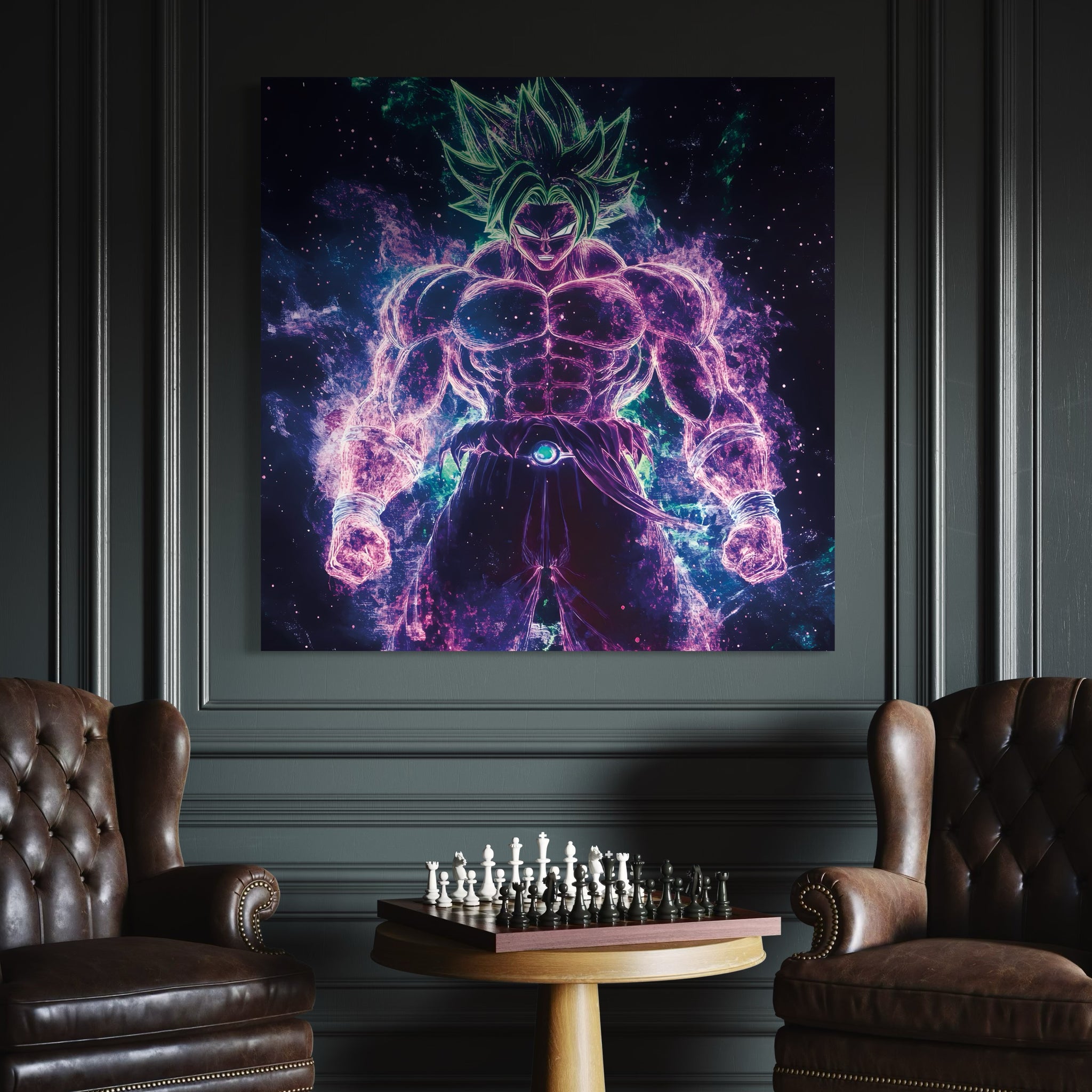 Tableau Dragon Ball Z Goku Cosmos - Décoration Murale Design | Fabulartz.fr